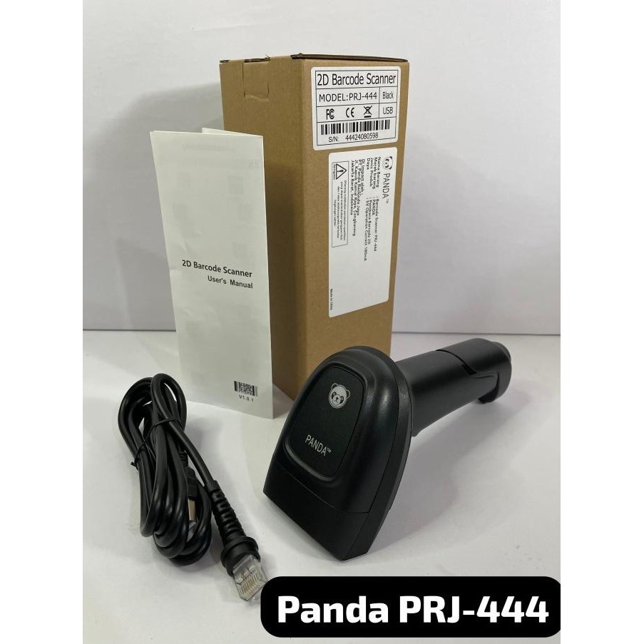 Jual Panda Prj-444-2D Usb Wired Barcode Scanner Bisa Scan Layar Hp ...