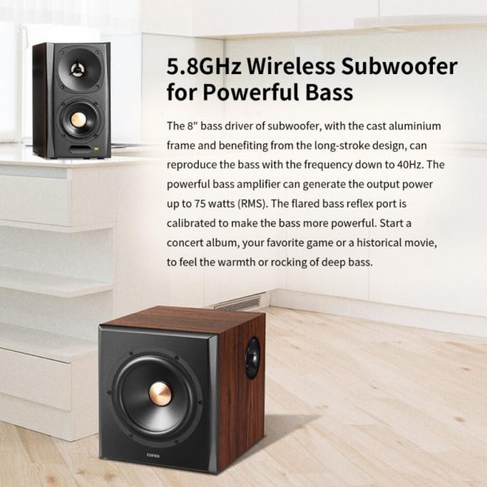 Jual Edifier S360Db Hi-Res Audio With Wireless Subwoofer For Studio ...