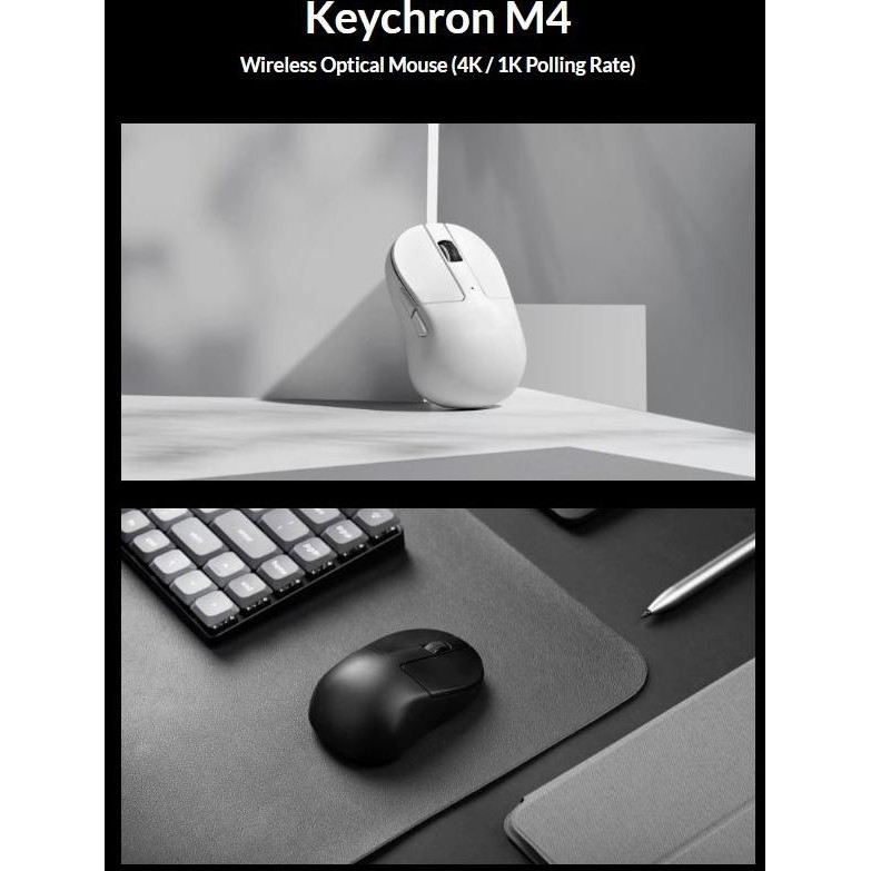 Jual Keychron M4 Wireless Mouse | Shopee Indonesia