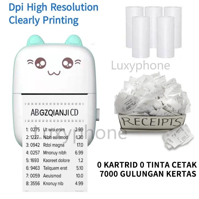 Jual Alat Printer Bluetooth Mini Portable/Printer Thermal Bluetooth ...