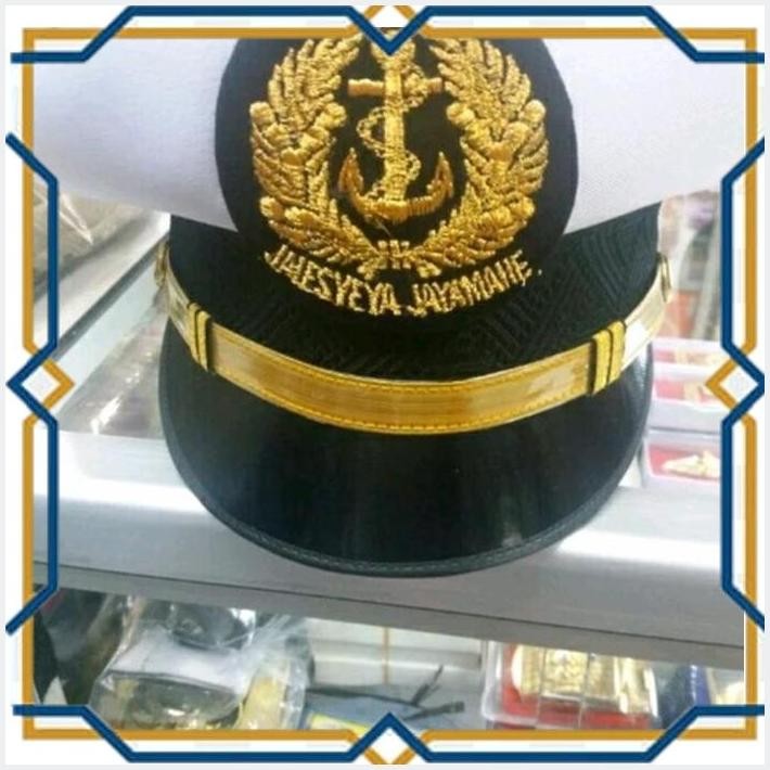 Jual [TRO] TOPI PET PDU TNI AL PAMA PLUS SARUNG PET | Shopee Indonesia