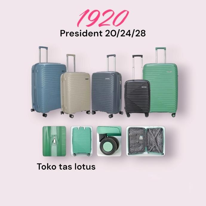 Jual HARGA DISC - Koper President Original Garansi 2th | Shopee Indonesia