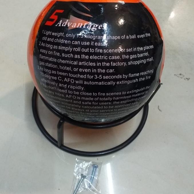 Jual Produk Baru!! Afo Fireball Bola Pemadam Api / Pamadam Kebakaran ...