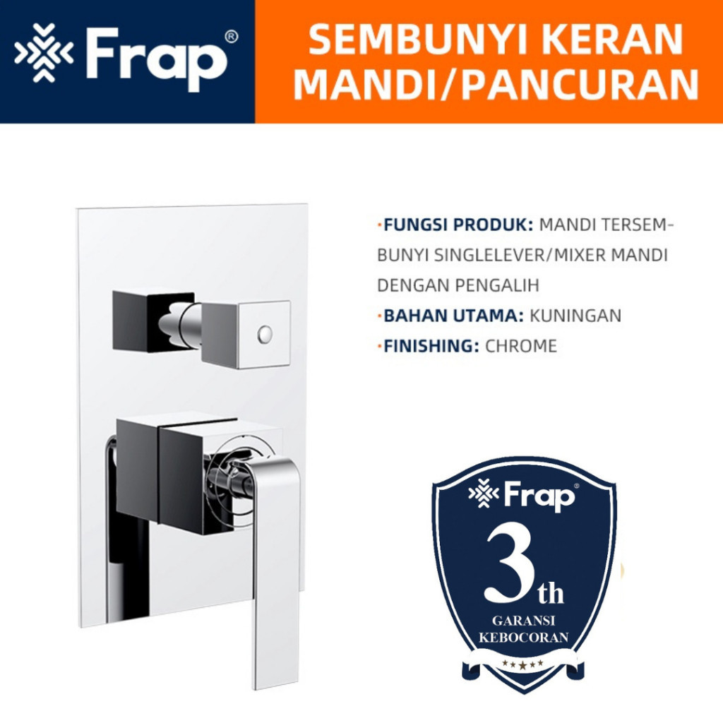 Jual FRAP IF7203 Kran Tanam Keran Shower Tembok Air Panas Dingin | Shopee Indonesia