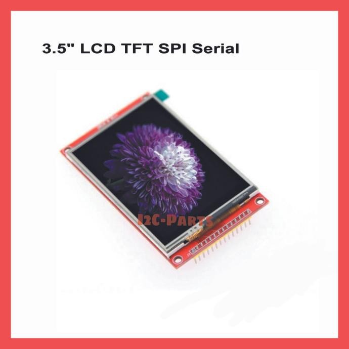 Jual BEBAS ONGKIR - 3.5" LCD TFT Touchscreen SPI Serial ILI9341 240*320 pixel for Arduino ...