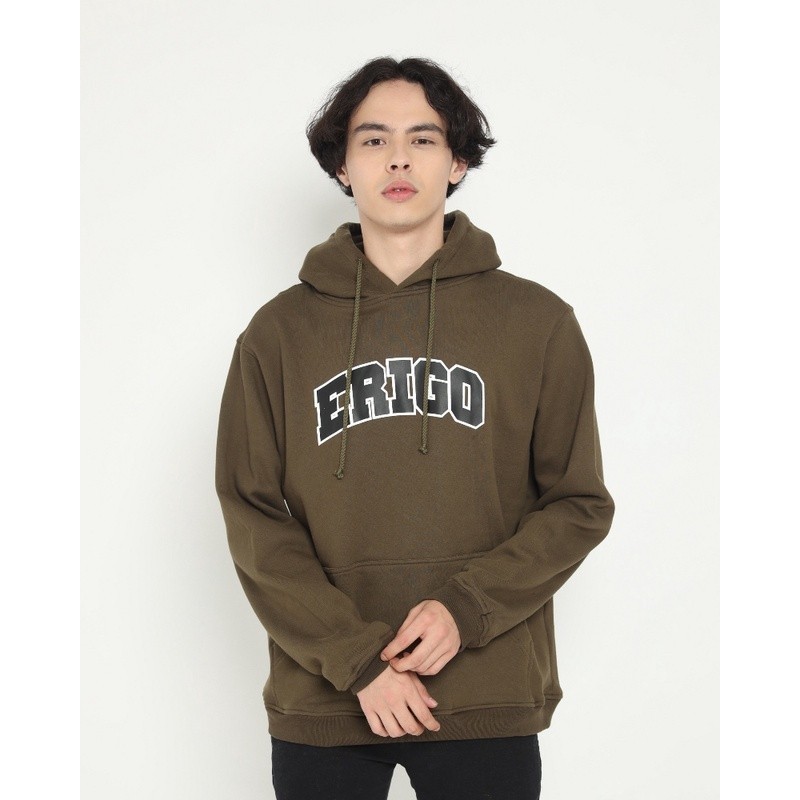 Jual Erigo Hoodie Erigo College Olive Unisex | Shopee Indonesia