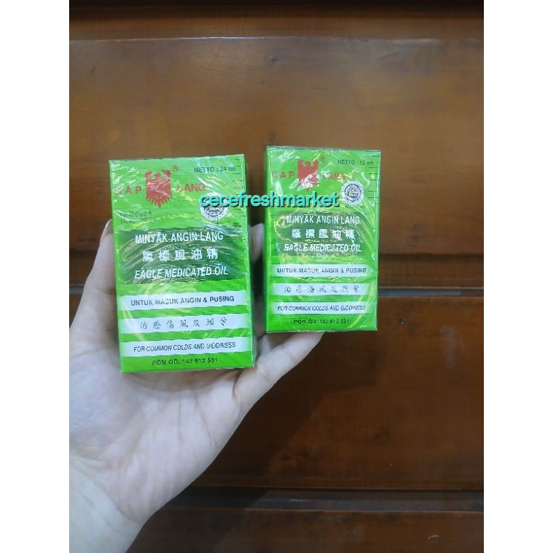 Jual Jual minyak angin cap lang untuk masuk angin dan pusing pack 24 ml ...