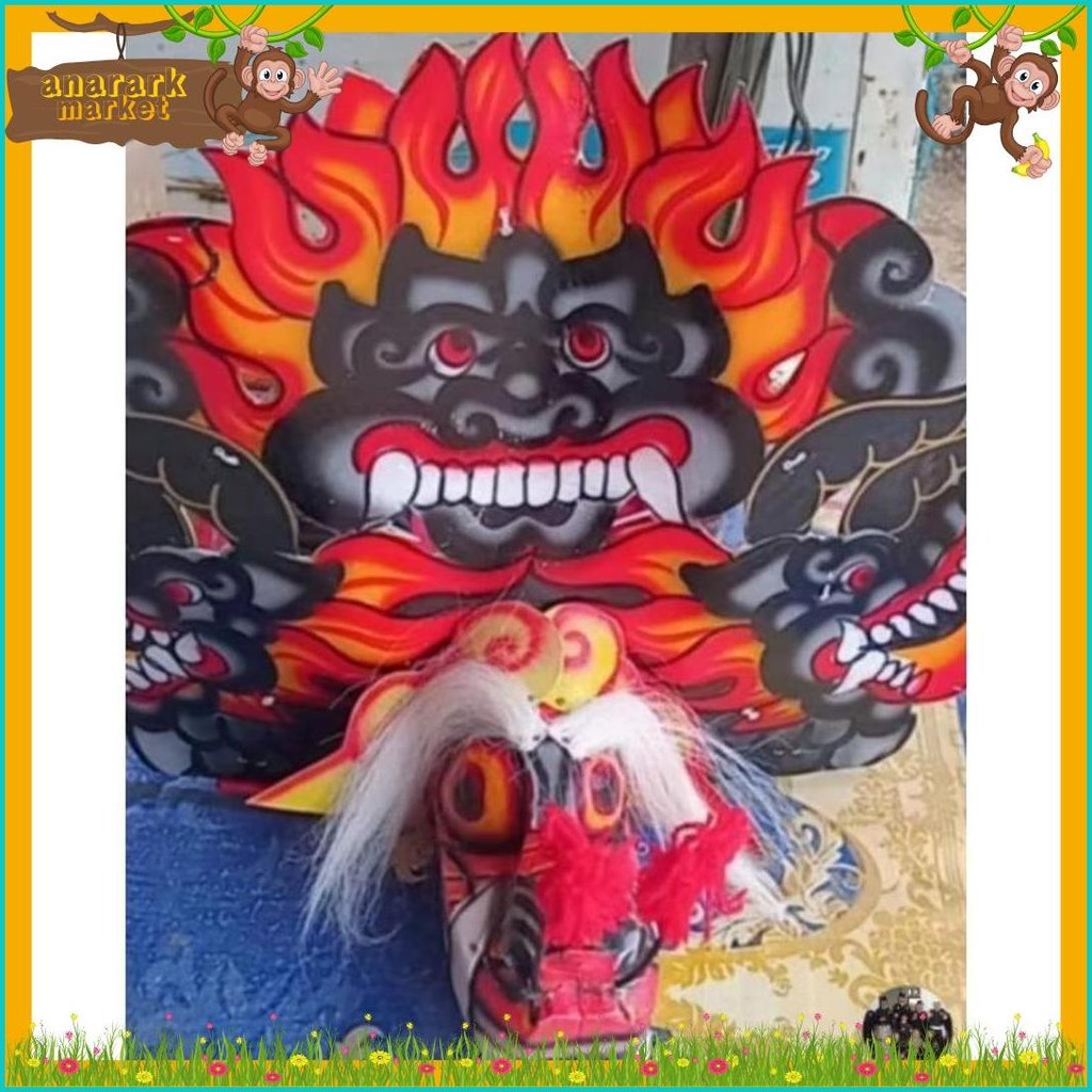 Jual Mainan Tradisional Caplokan Devil Kayu Jamang Tatah Barongan Kuda ...