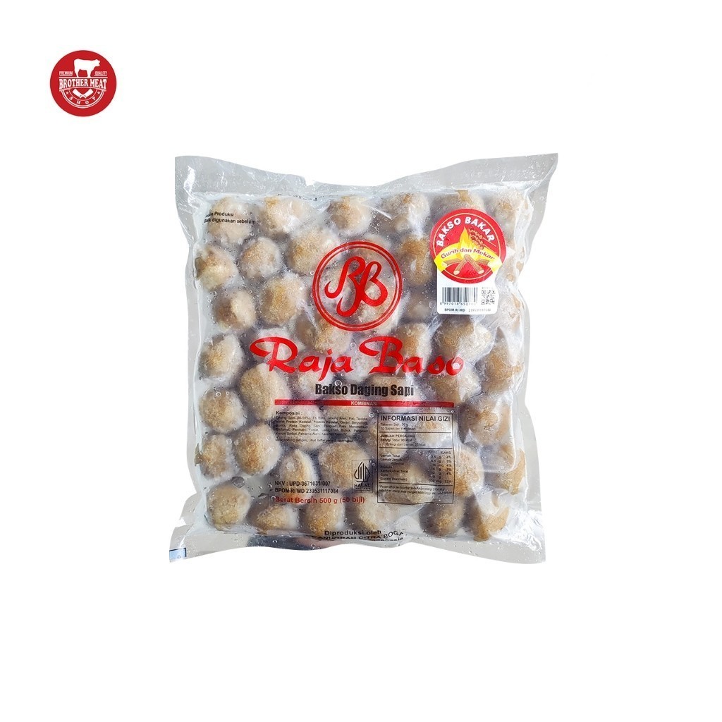 Jual Raja Bakso Sapi, Bakso Bakar isi 50 - Brothermeatshop | Shopee ...