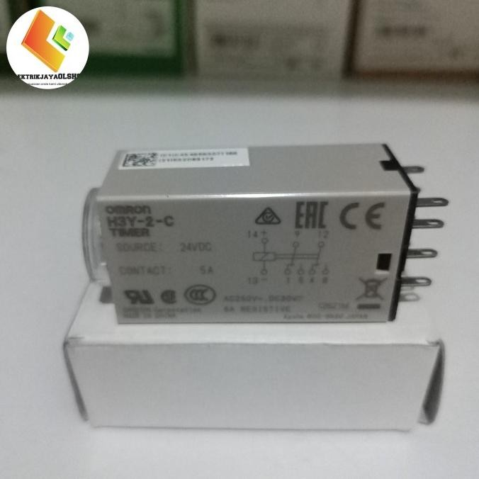 Jual BEBAS ONGKIR - OMRON timer H3Y-2-C 30S 24VDC / timer H3Y-2-C 24v 30sec omron | Shopee Indonesia