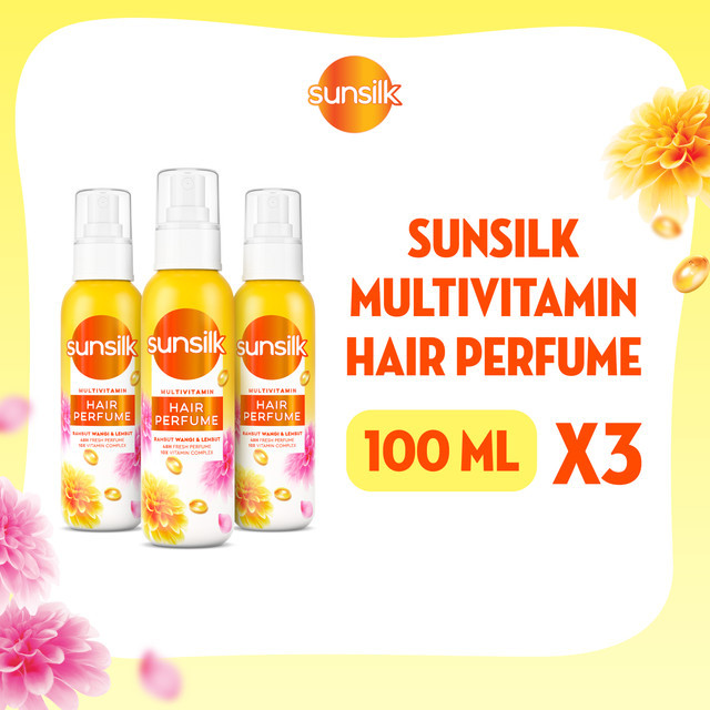 Jual Sunsilk Multivitamin Hair Perfume, Rambut Wangi &Lembut 100mL ...
