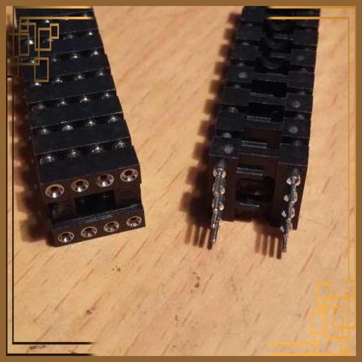 Jual [SPL] SOKET IC DIP 8 PIN BULAT | Shopee Indonesia