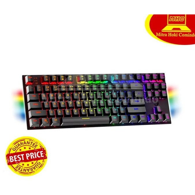 Jual NEW Keyboard Mechanical Fantech MK856 MAXFIT 87 TKL SIZE Red ...