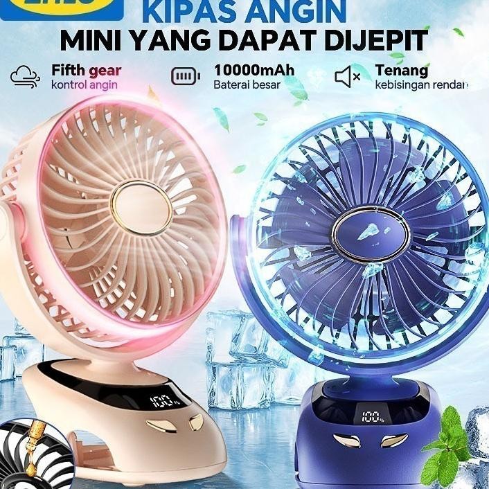 Jual 10Mah Ipa Angin Ub Clip Ni Fan Rotating Ipa Angin Meja Ni Jepit ...