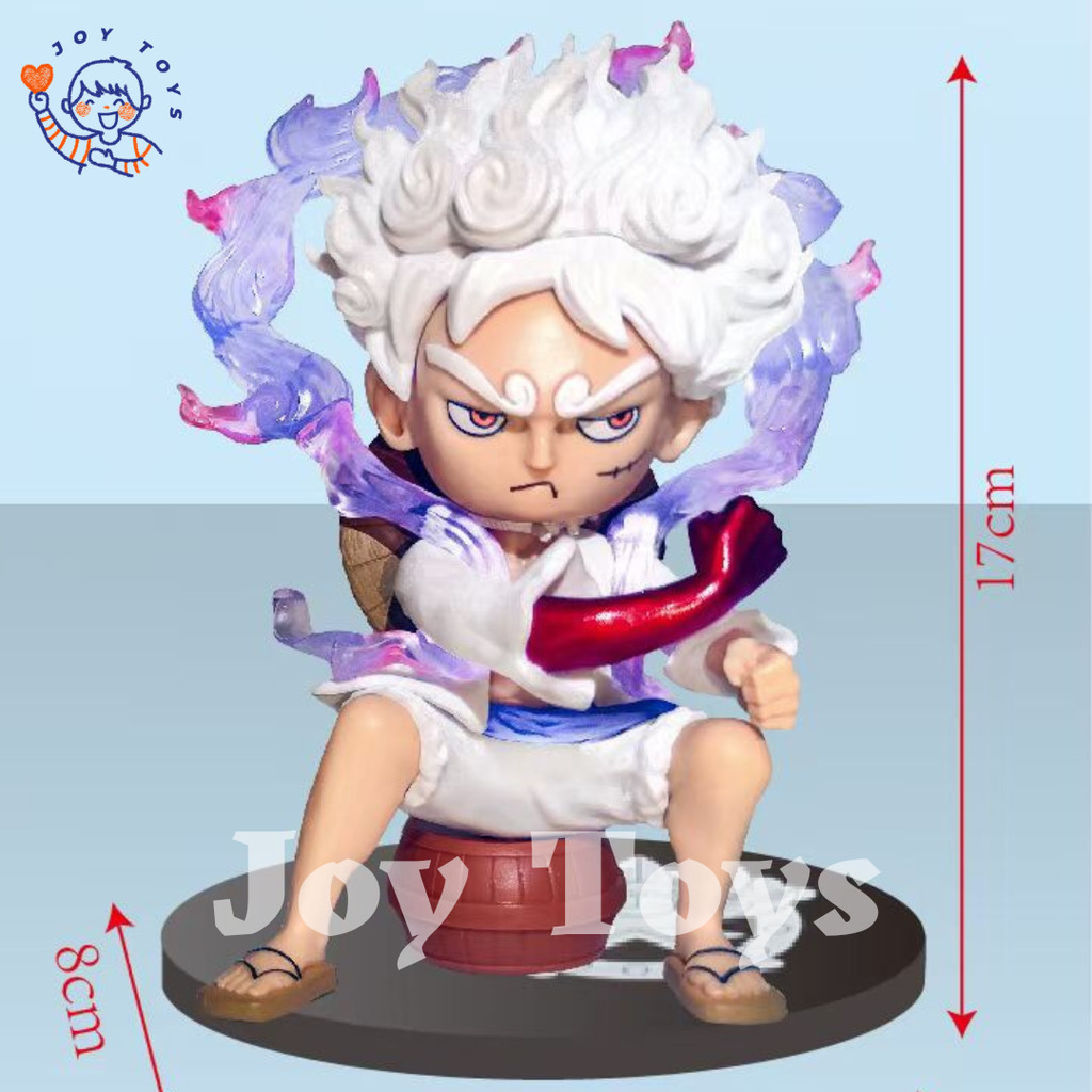 Jual LUFFY NIKA SITTING HAKI CHIBI 1 PCS 96 ONE PIECE FIGURE TOYS ...