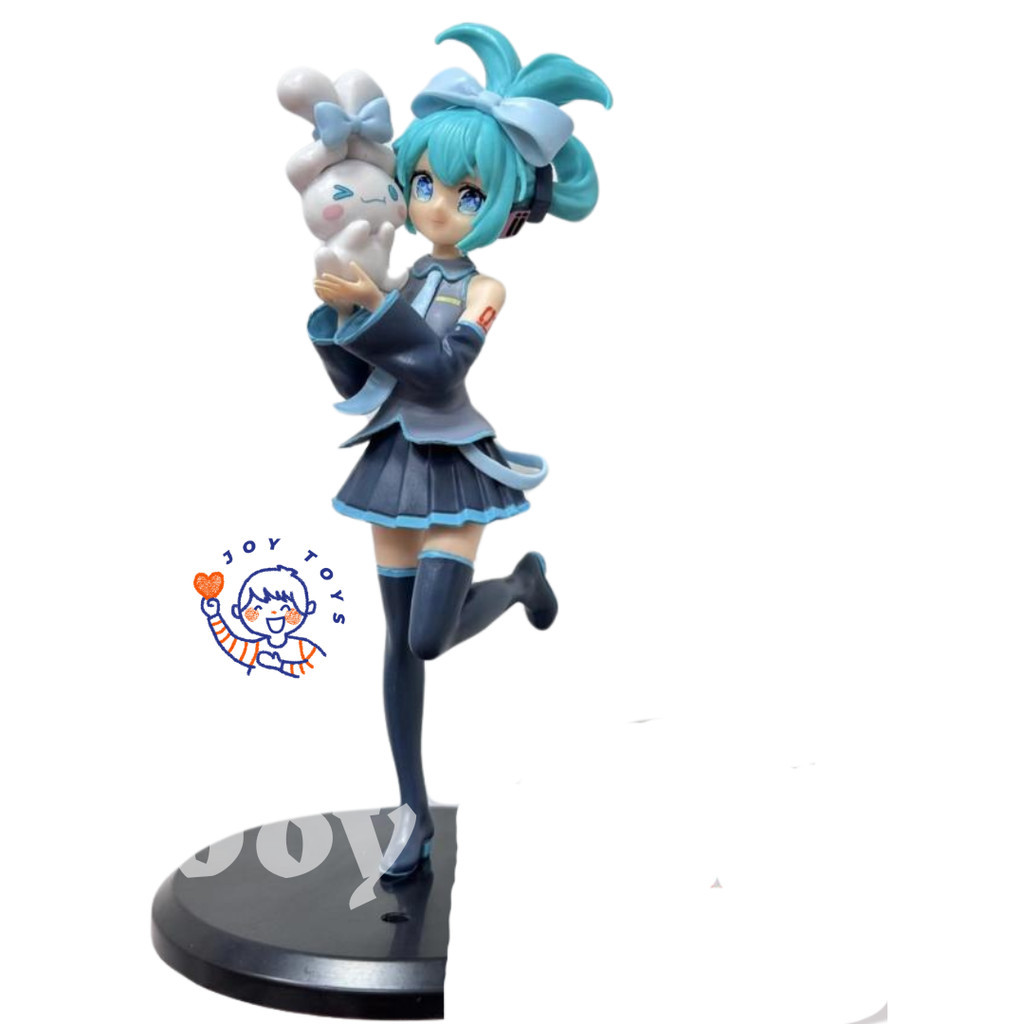 Jual HATSUNE MIKU CINNAMON ROLL ANGKAT KAKI 1 PCS 96 VOCALOID FIGURE ...