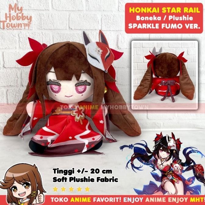 Jual BONEKA ANIME GAME KARAKTER HONKAI STAR RAIL SPARKLE FUMO VERSION ...