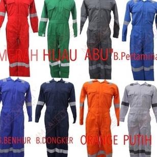 Jual Uk-68 Wearpack Katelpak Skotlet Coverall Seragam Bengkel Baju ...