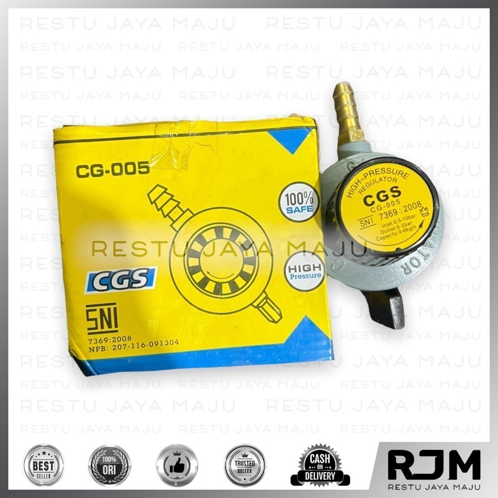 Jual CGS Regulator LPG High Pressure Gas Kompor | Shopee Indonesia