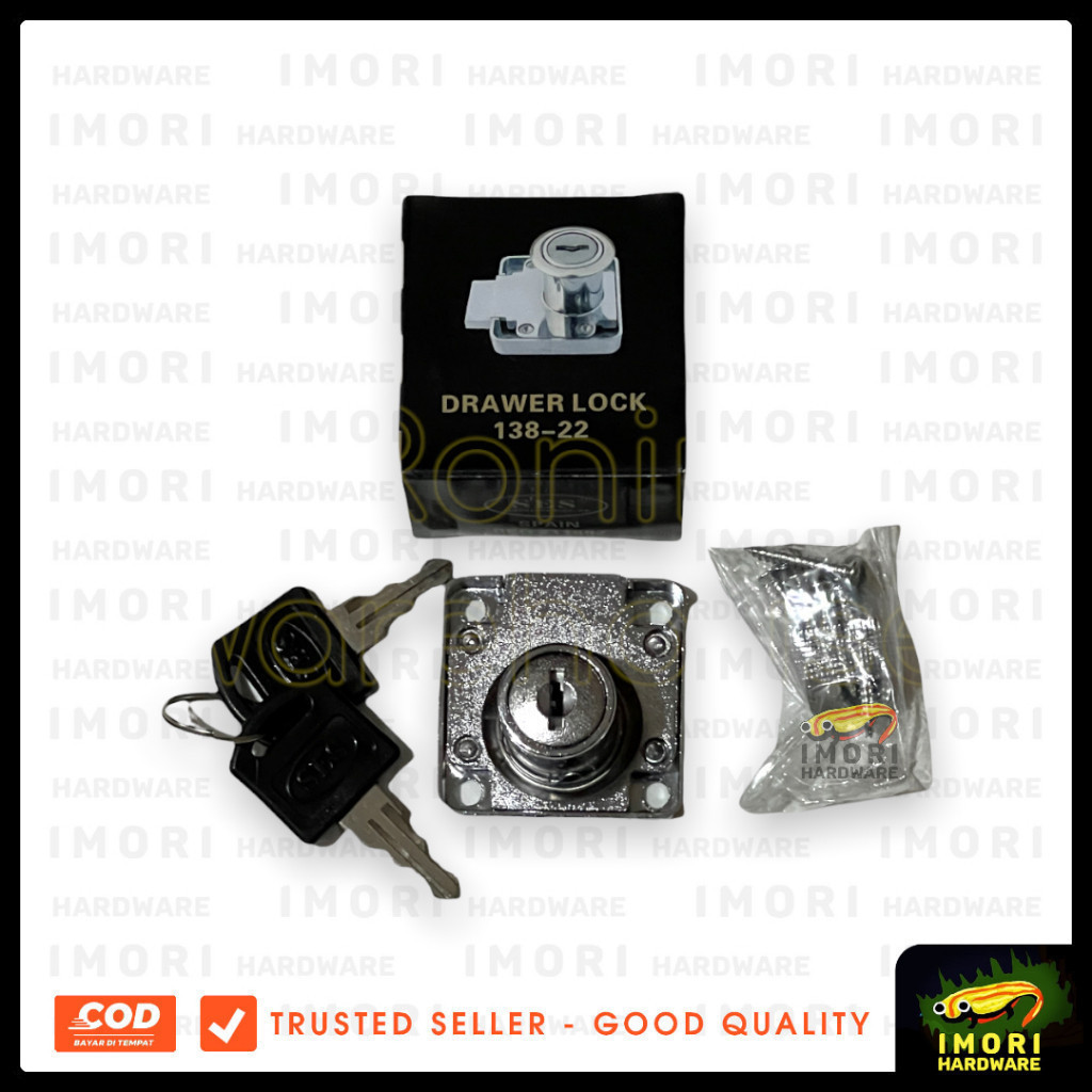 Jual SES Kunci Laci Lemari Loker Sentral Central Drawer Lock im ...