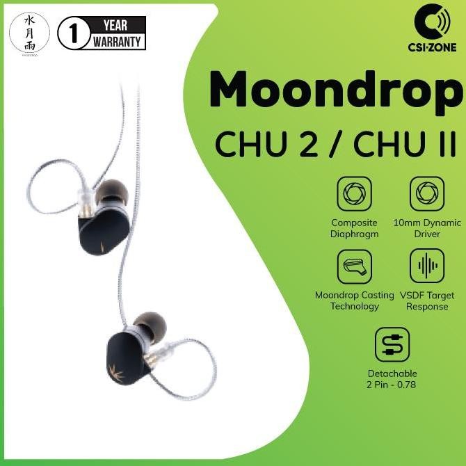 Jual NEW Moondrop CHU2 / CHU 2 / CHU II Dynamic Driver in Ear Monitor ...