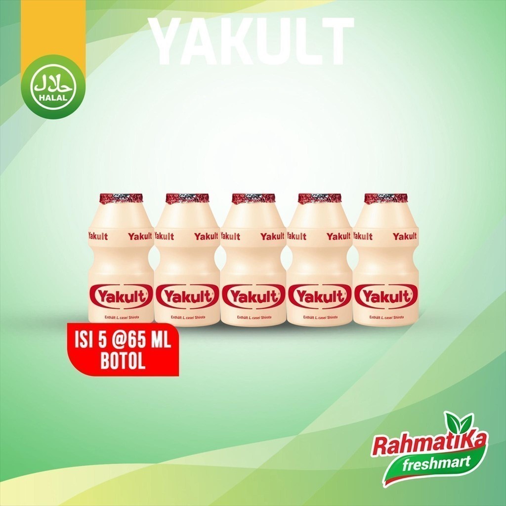 Jual Yakult Isi 5 Botol @65 ml | Shopee Indonesia