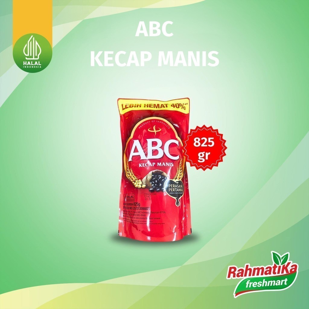 Jual ABC Kecap Manis Refill 825 ml | Shopee Indonesia