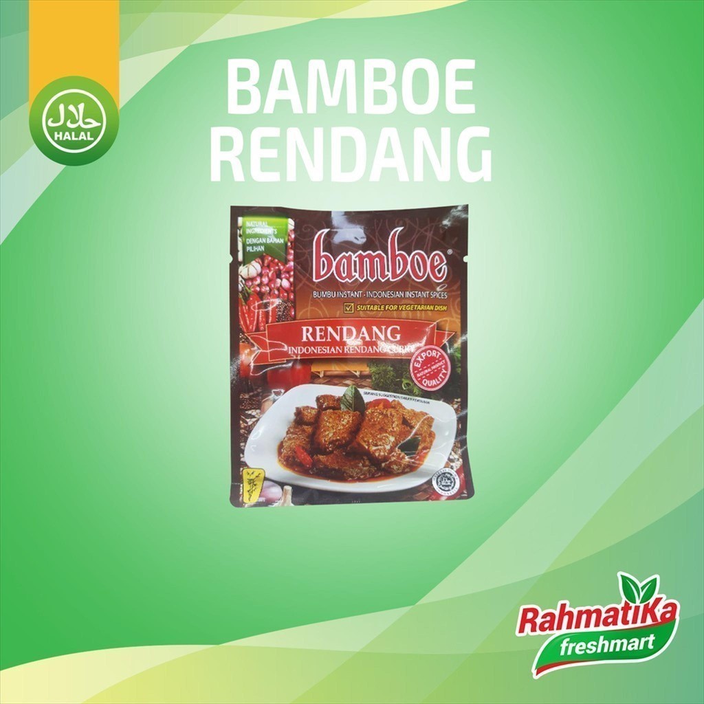 Jual Bamboe Rendang / Bumbu Instan Rendang 35 gram (Bumbu Dapur ...