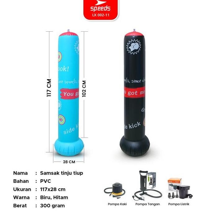 Jual Speeds Samsak Tinju Udara Tinggi Boxing Punch Target Karate ...