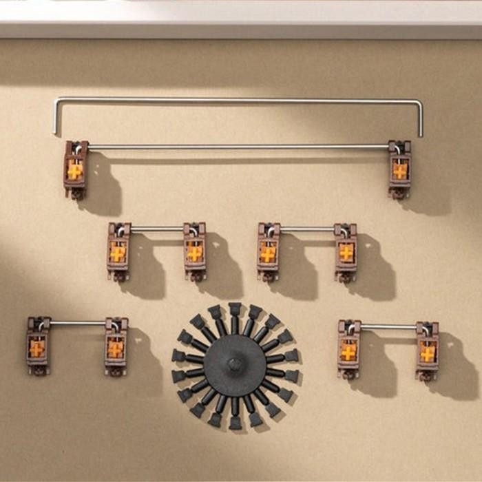 Jual Ws Stupid Stabilizer Clip In Pcb Mount Stabs / Stabilizer ...