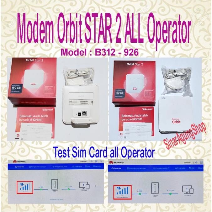 Jual Modem Orbit Star 2 Co | Shopee Indonesia