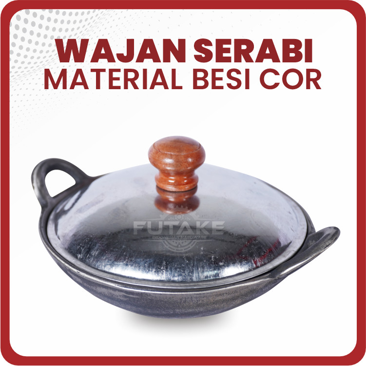 Jual FUTAKE - Wajan Serabi Mini Diameter 16 cm | Shopee Indonesia
