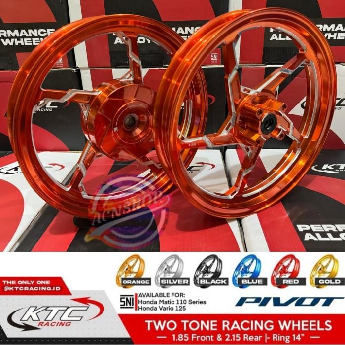 Jual Velg Ktc Racing Two Tone Pivot Vario 110 Beat Scoopy Vario 125/ 150 Original Dan Terpercaya ...