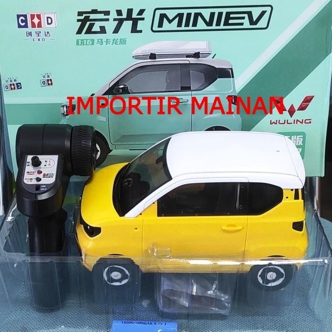 Jual WPL CXD D22 D32 mobil remote mini full proportional WULING mini EV ...