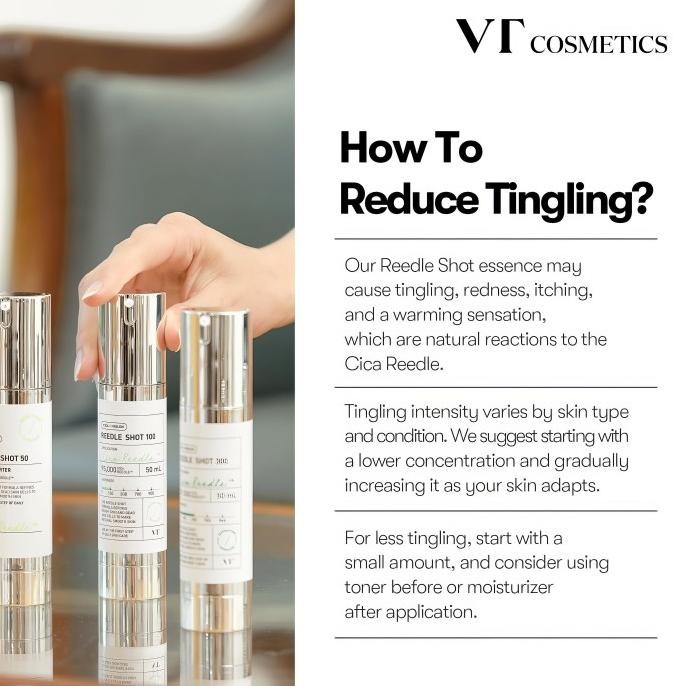 Jual var VT COSMETICS CICA Reedle Shot 100 Essence 50ml | Shopee Indonesia