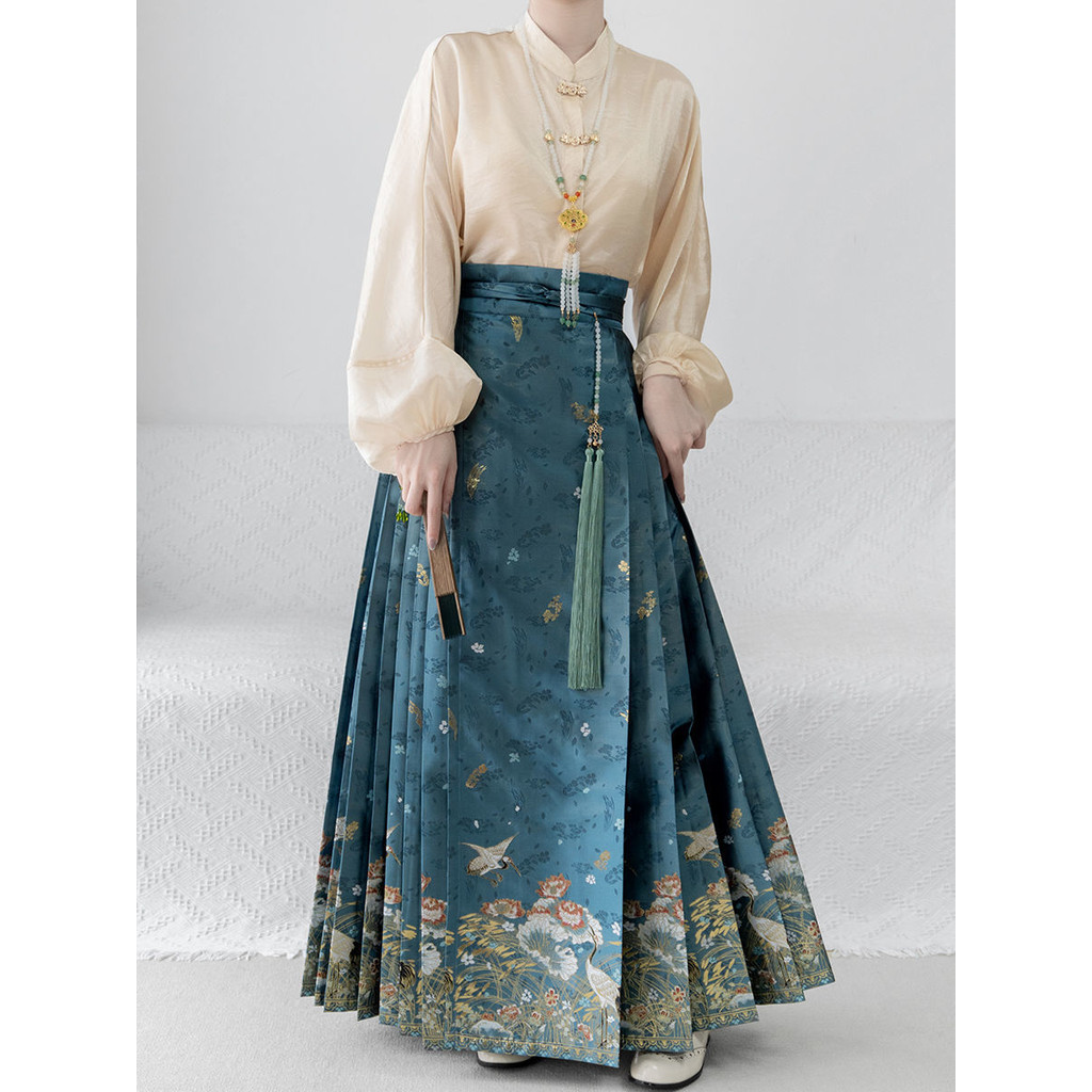 Jual Kualitas Tinggi Wanita Sastra Elegan Hanfu Han Elemen Rok Wajah ...