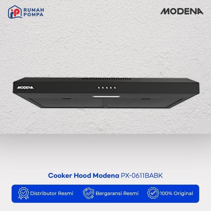Jual Promo Modena Cooker Hood Px 0611Babk | Cooker Hood 60 Cm - Penghisap Asap Dapur | Shopee ...