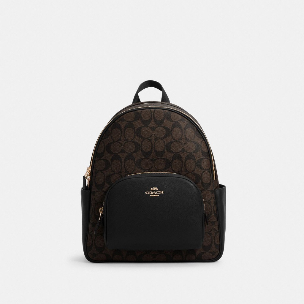 Jual Coach Signature Court Backpack - Tas Ransel Wanita | Shopee Indonesia