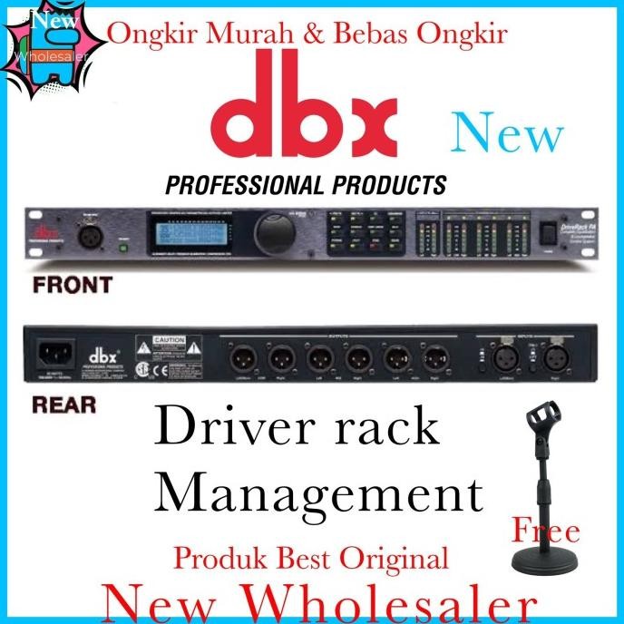 Jual Driver Rack Dbx Pa Speaker Management Equaliser Crossover Efek ...