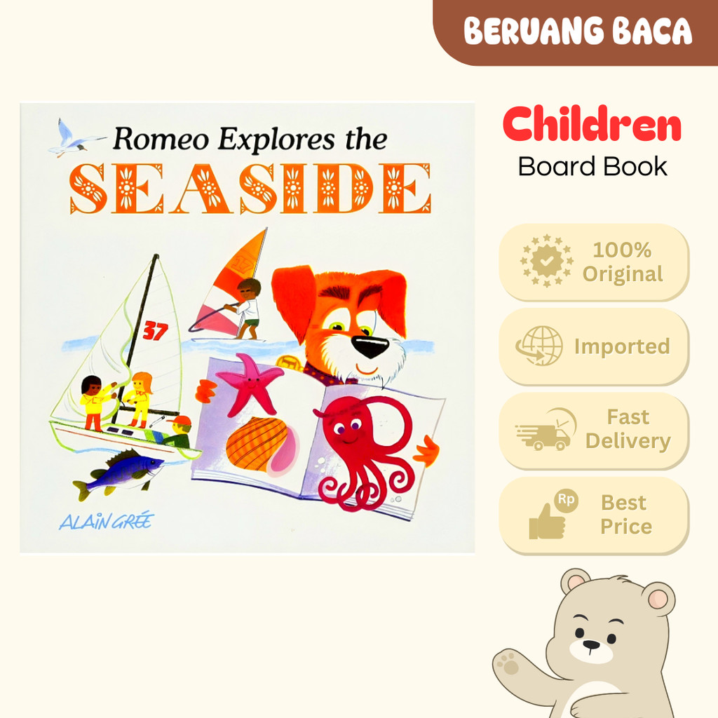 Jual ROMEO EXPLORES: SEASIDE - A GRE - Board Book | Shopee Indonesia