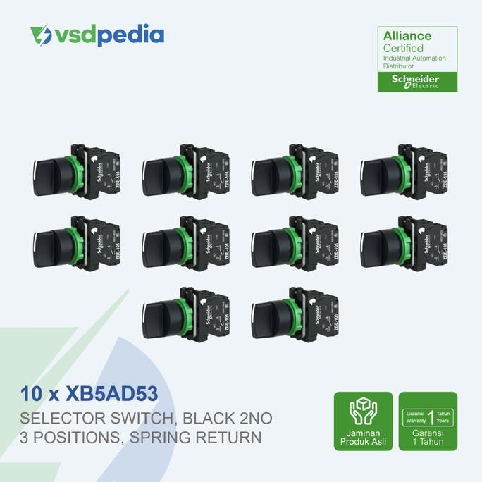 Jual Schneider Selector Switch 3 Posisi Xb5Ad53 X 10 New Stok | Shopee ...