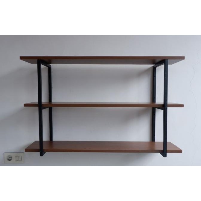 Jual RAK TEMPEL DINDING TIGA TINGKAT / AMBALAN DINDING TEMPEL /MEJA ...