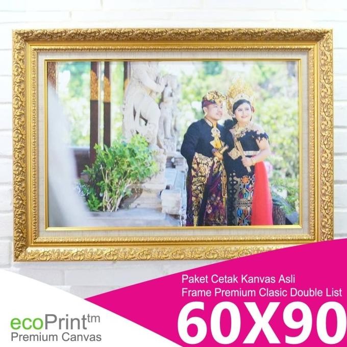Jual HARGA DISKON Paket Cetak Foto Kanvas dan Bingkai Frame Klasik ...