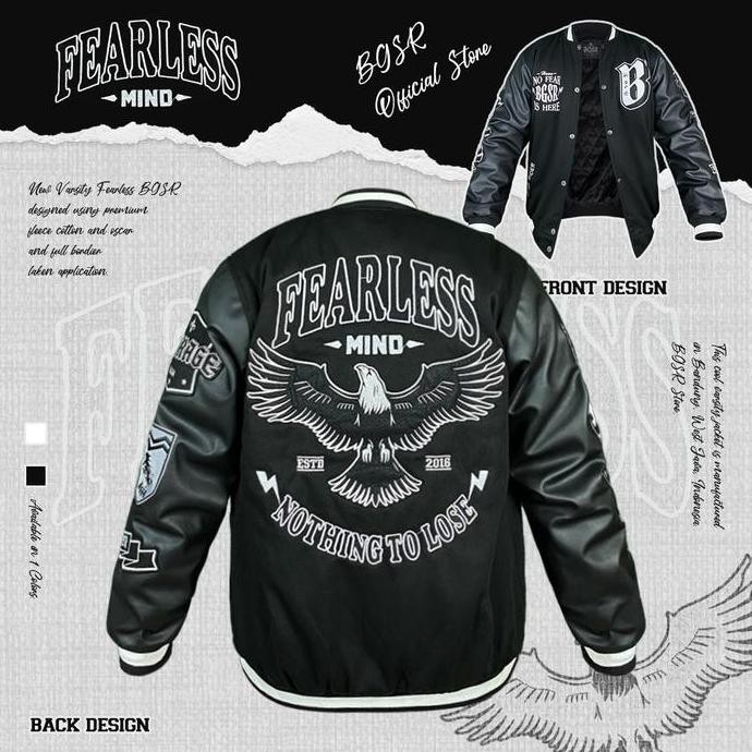 Jual Jaket Varsity Touring Sunmori Motor Pria Tebal Bordir Jacket ...
