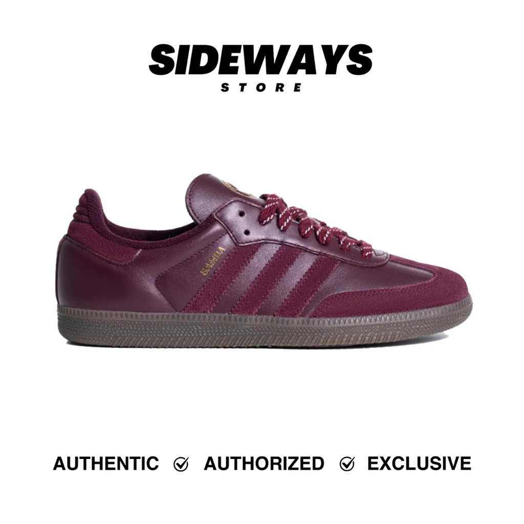 Jual Adidas Samba OG Sumatra Island Series Maroon Gum (JR9445) | Shopee ...