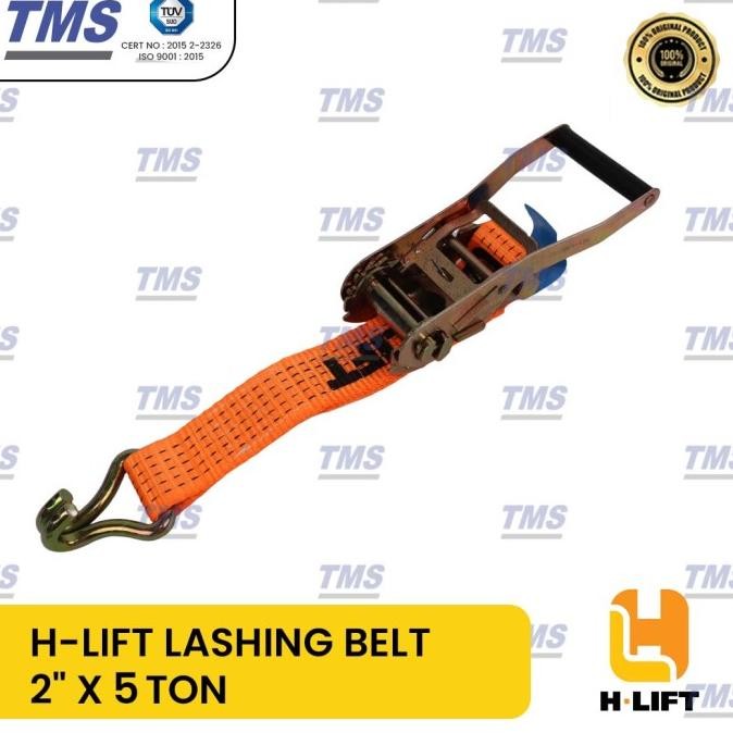 Jual Terjangkau Alat Pengikat Barang H-Lift Lashing Belt 2" X 5 Ton ...