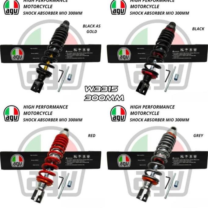 Jual SHOCK SHOCKBREAKER AGV46 NON TABUNG BELAKANG MATIC 300MM TYPE ...