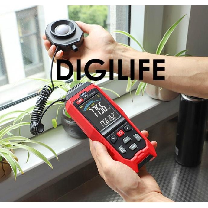 Jual Lux Meter Data Logger TASI TA632B Digital Light Tester TA-632B ...