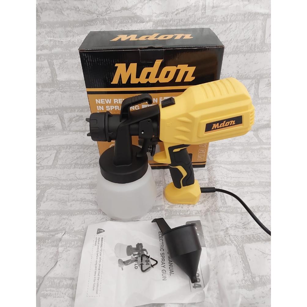 Jual Reaim 800ML Electric Spray Gun 400Watt Paint Mesin Cat Semprot ...