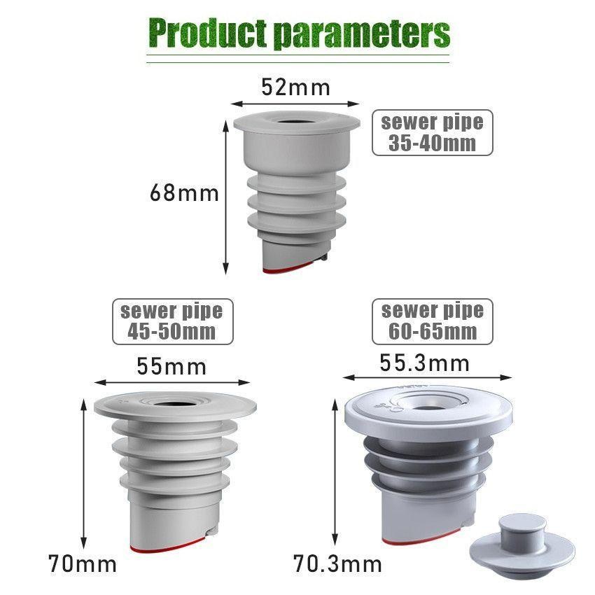 Jual Water Stopper Conektor Tutup Lubang Anti Bau Anti Kecoa Anti-Odori ...